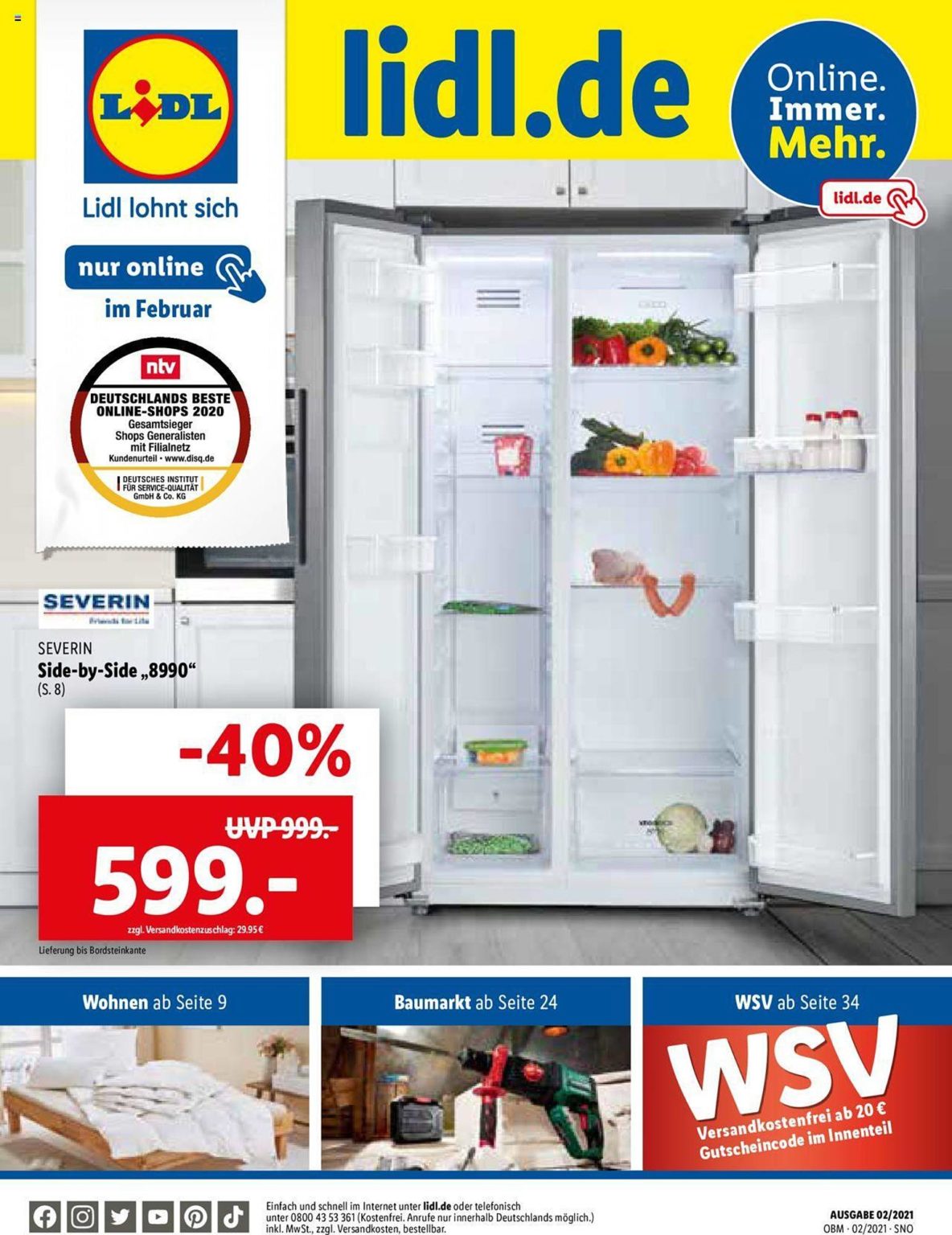 Lidl Shop-Highlights Prospekt ab 01.02.2021 - Neueste Prospekte und ...